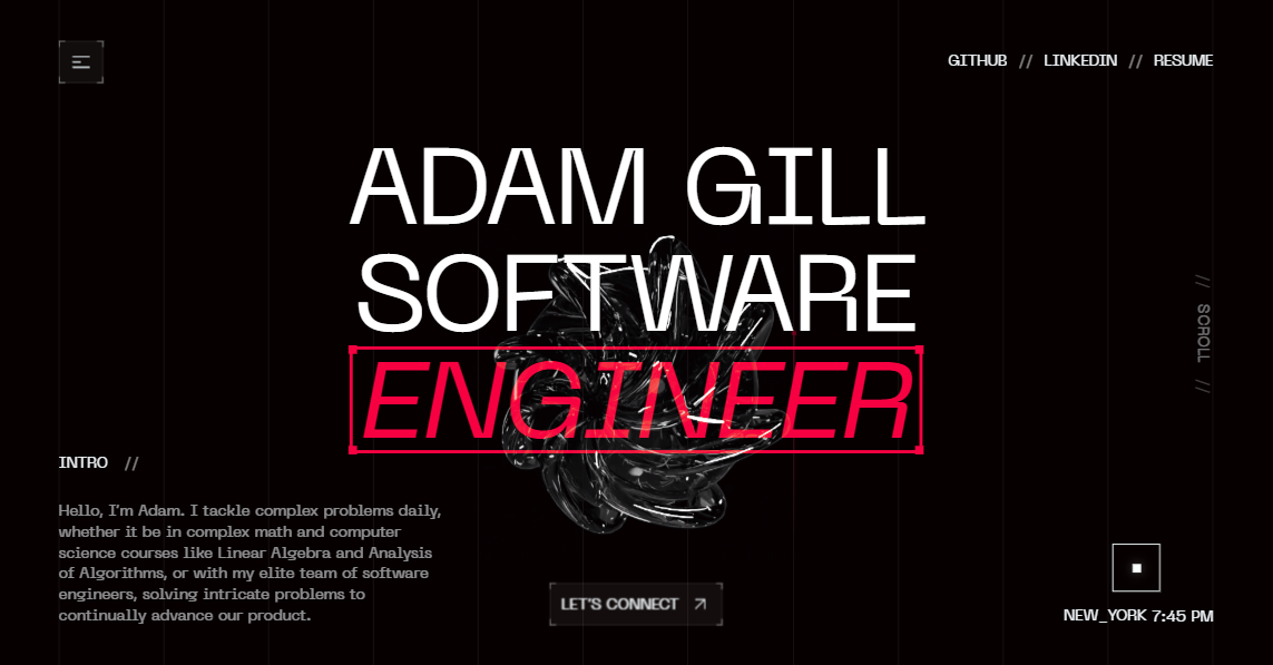 Adam Gill - Software Engineer